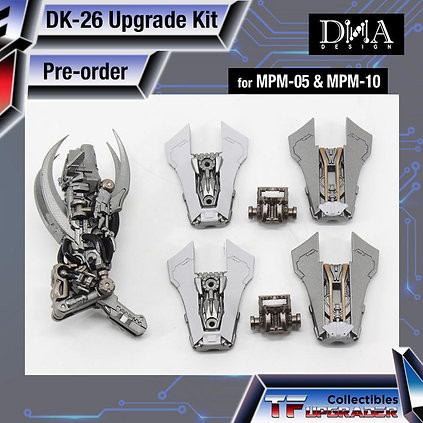 DNA Design DK-26 Gear Master Accessory Series Upgrade Kit | TF Upgrader