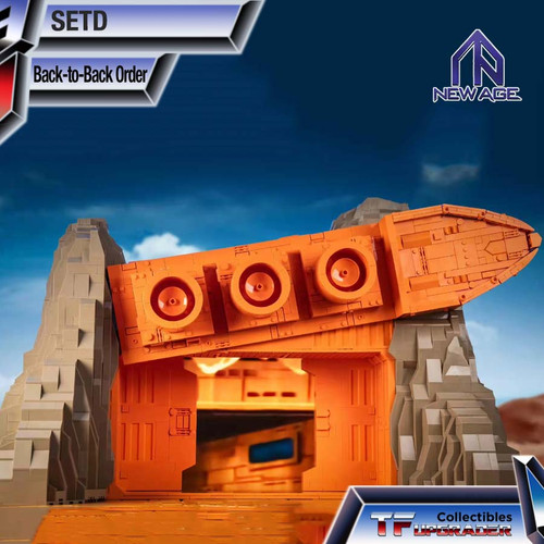 Newage Toys SETD G1 Ark Volcano Diorama | TF Upgrader