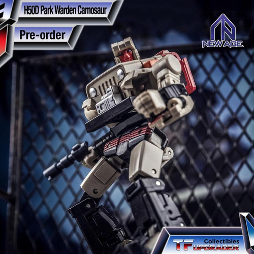 Newage The Legendary Heroes H50D Park Warden Carnosaur | TF Upgrader