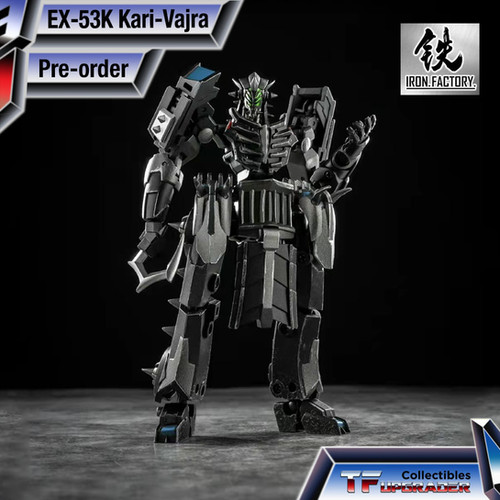 Iron Factory Iron Samurai Series IF EX-53K Kari-Vajra | TF Upgrader