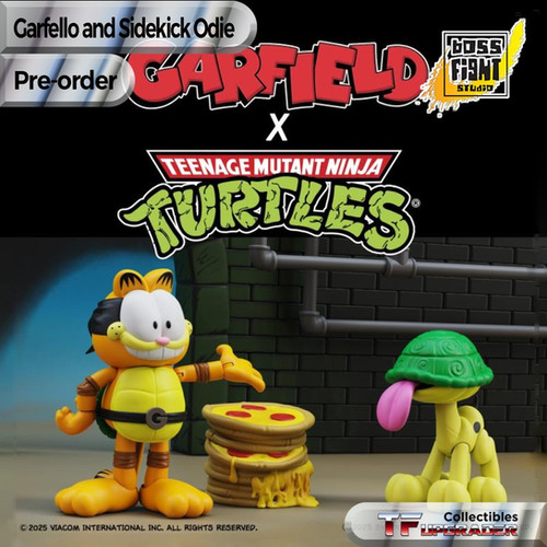 [Q4 2026] Boss Fight Studio Garfield x TMNT Garfello and Sidekick Odie ...