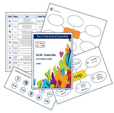 Vocabulary Builder Word Web | Phonics for Pupils w