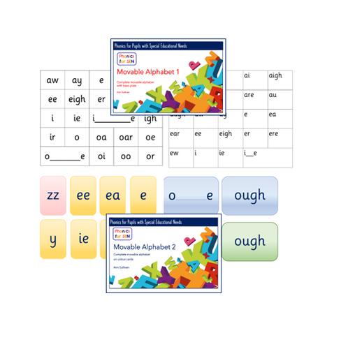 Movable Alphabets for Word Build and Spelling | Phonics for Pupils w