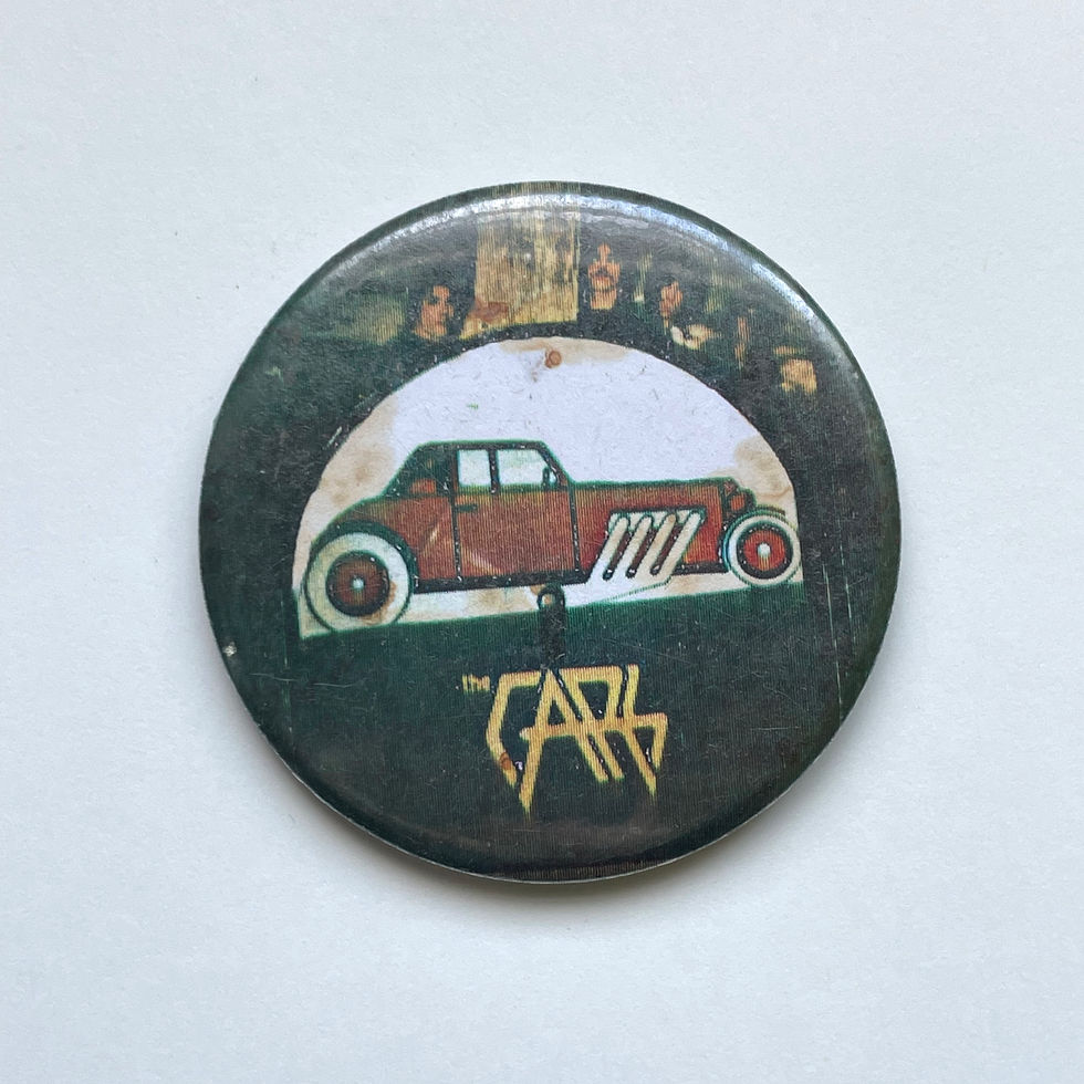 1980s The Cars Pin Badge | The Rusty Pin
