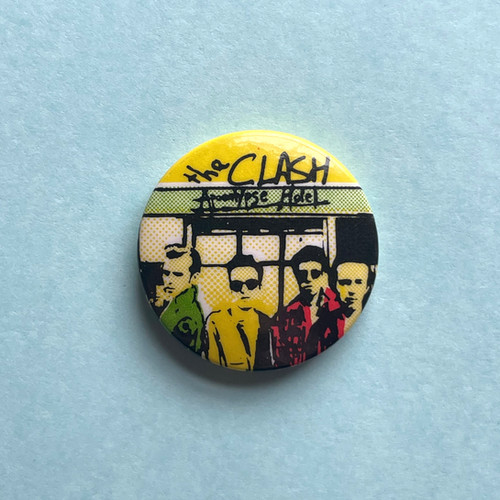 1980s The Clash Badge | The Rusty Pin