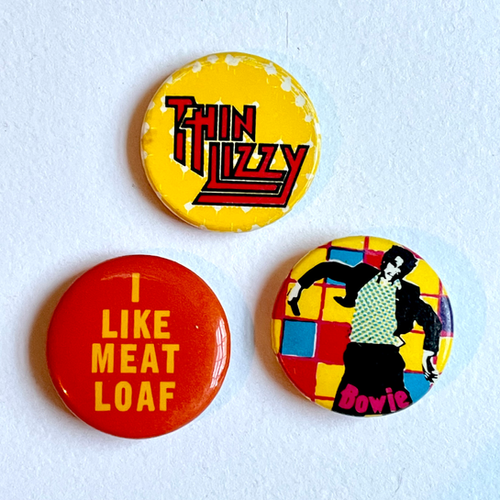 Set of 3 Vintage Badges | The Rusty Pin