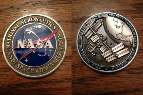 ISS NASA Challenge Coin | Mysite