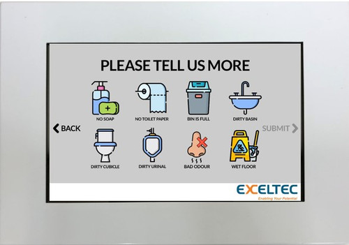 Smart Toilet Touchscreen Panel | EXCELTEC Website