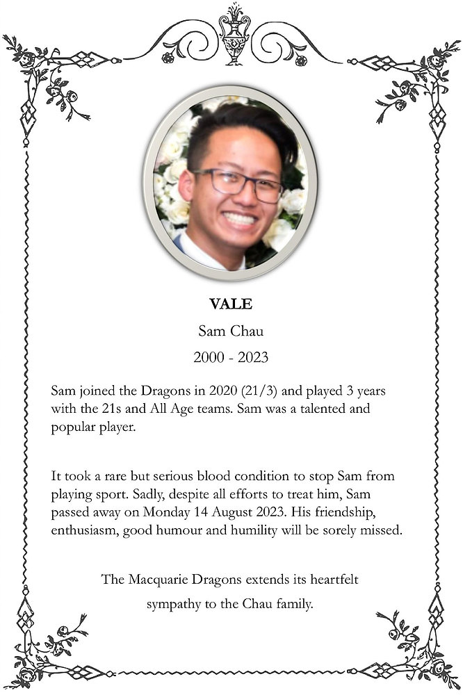 Vale: Sam Chau