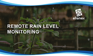 Remote Rain Level Monitoring | Ellenex