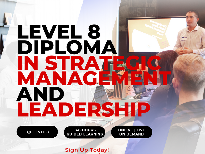Level 8 Diploma Strategic Management & Leadership | IUSCA