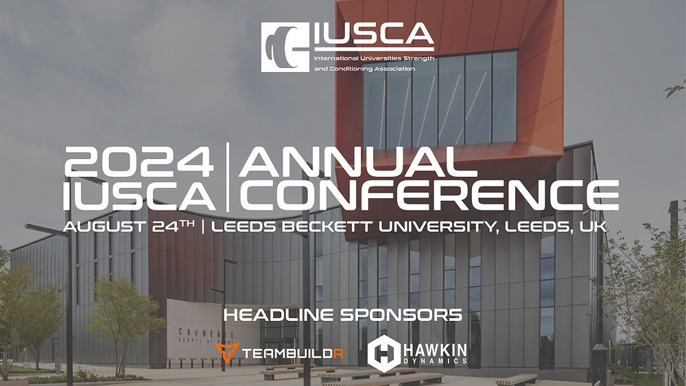Announcing the IUSCA Annual Conference at Leeds Beckett University