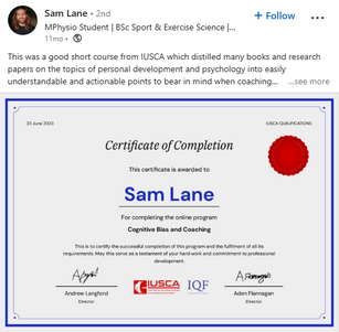 About IUSCA Courses & Qualifications | IUSCA