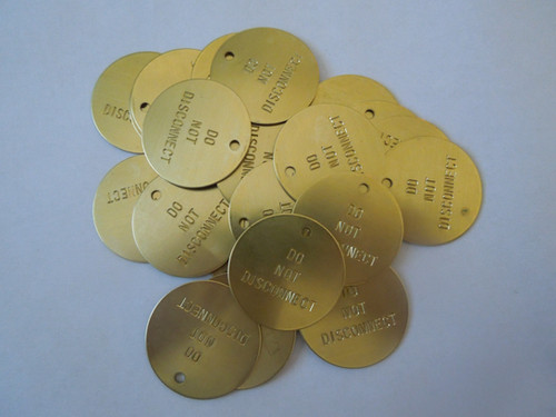 DO NOT DISCONNECT (Bag of 25) | 145ptags