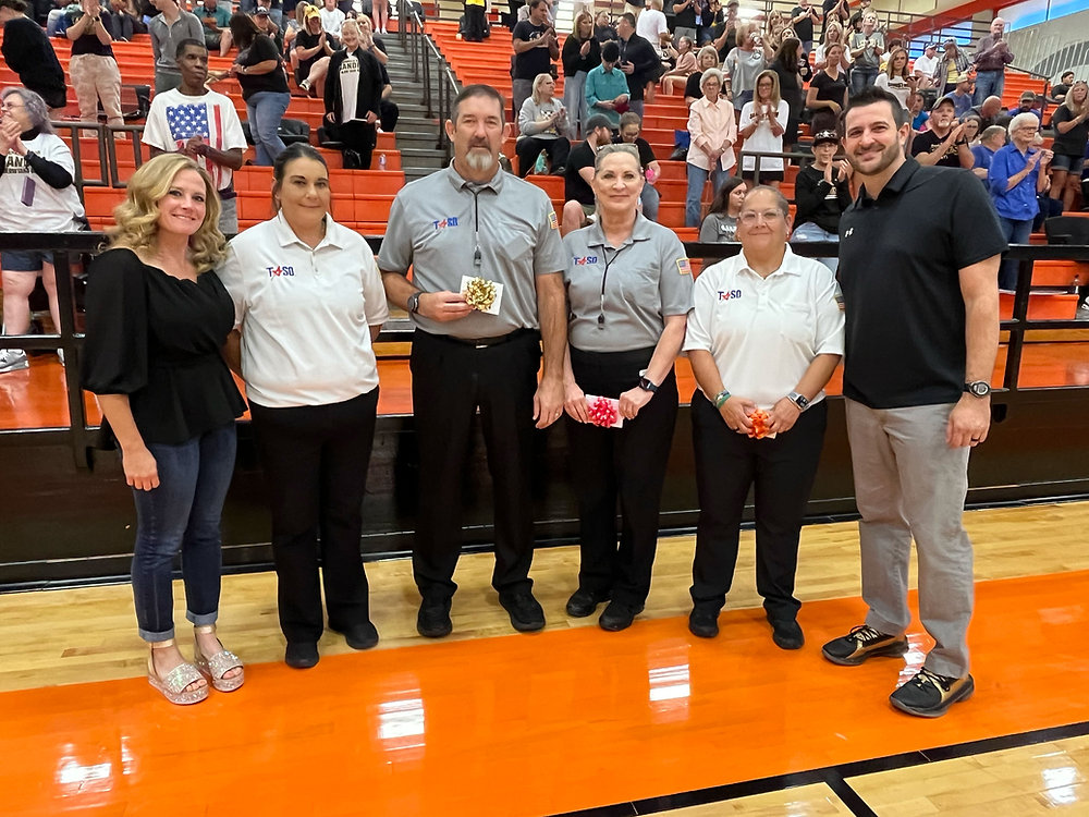 Official Appreciation At Caprock High School