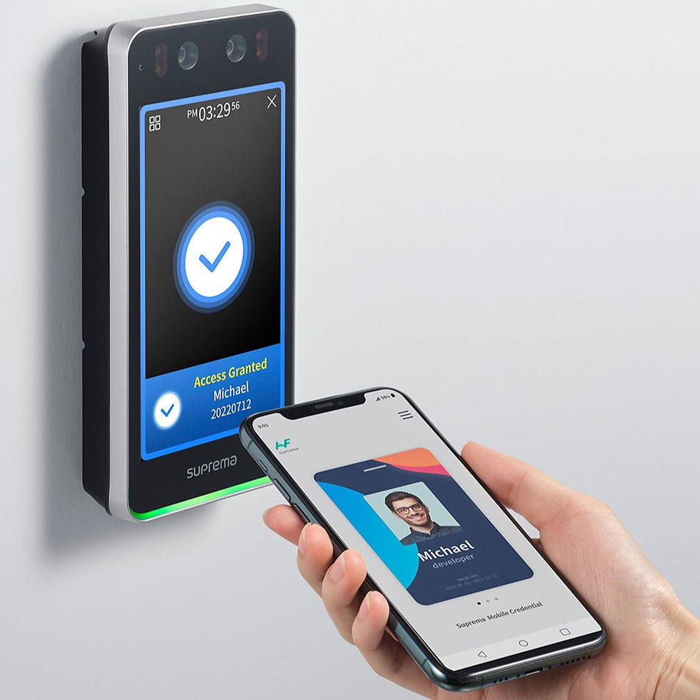 Control de Acceso por Reconocimiento Facial BIOSTATION 3 Suprema ...