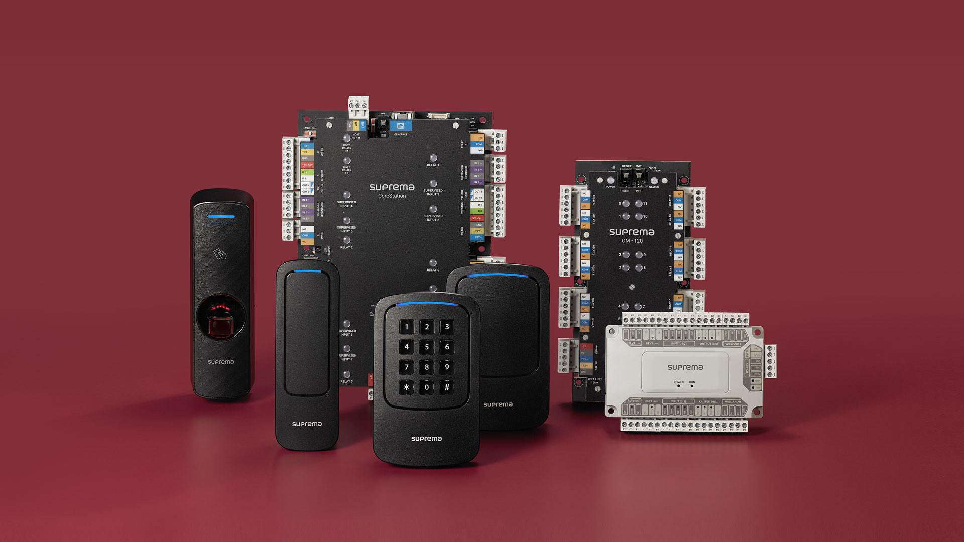 CoreStation CS-40 Suprema: Control de acceso biométrico centralizado ...