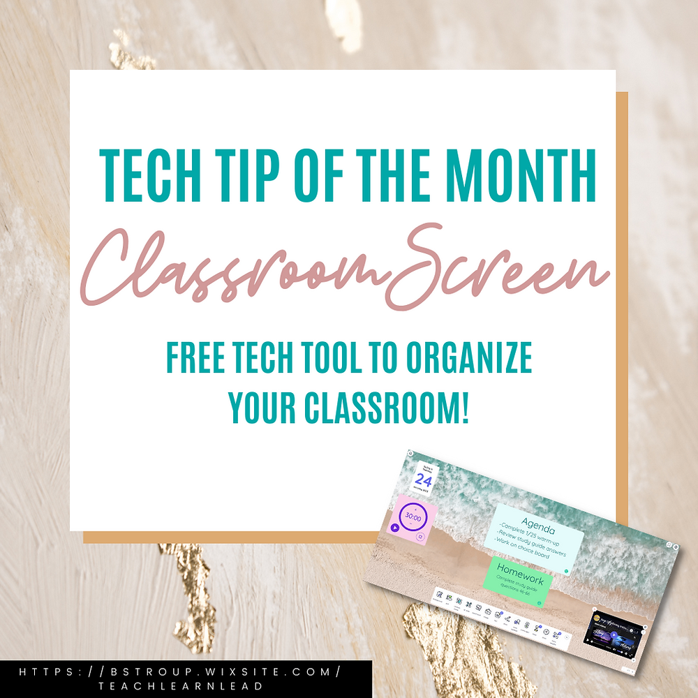 ClassroomScreen - The Tech Tool you didn't know you needed!