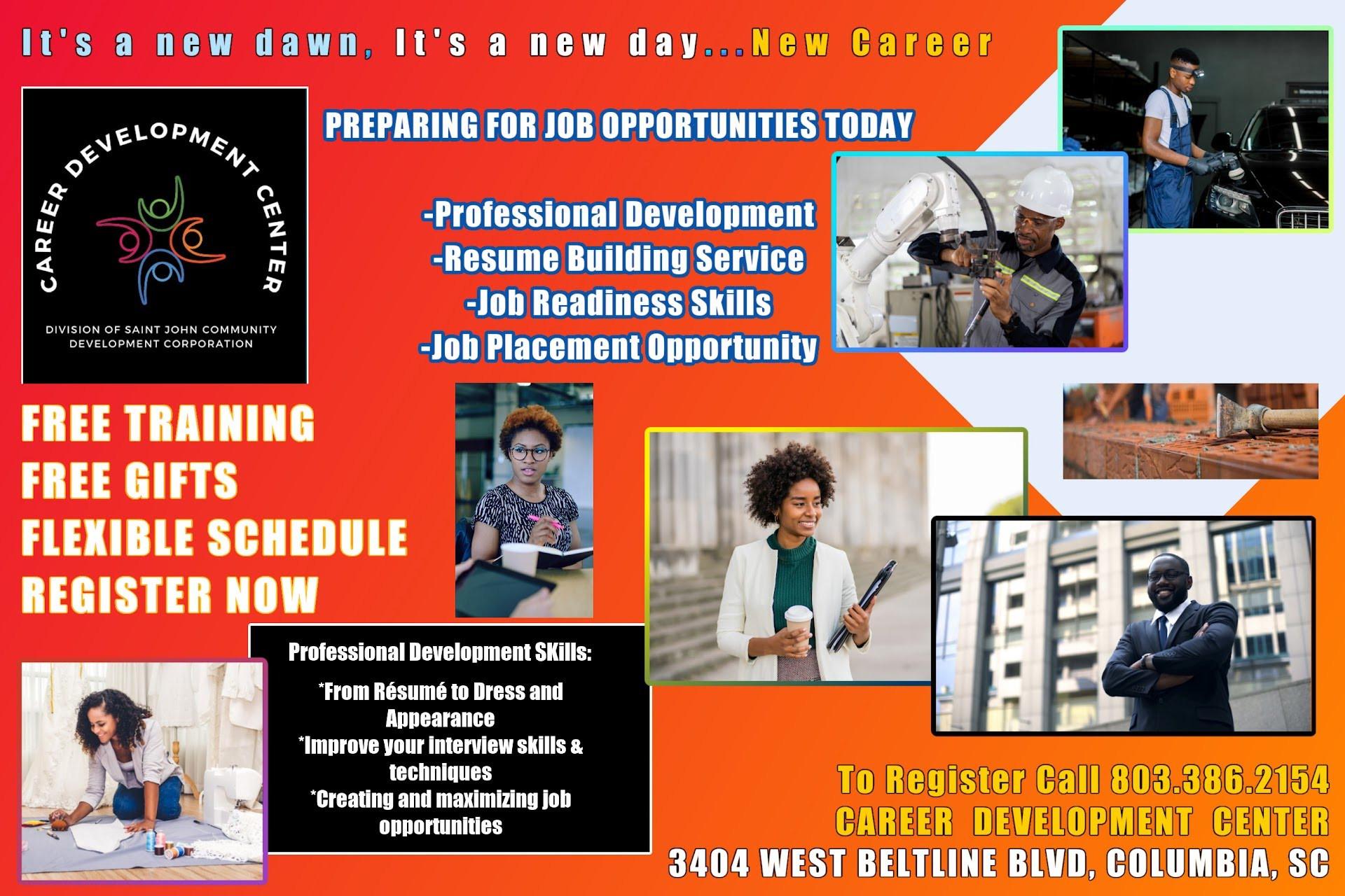Careers | Saint John Career Development Center | Columbia