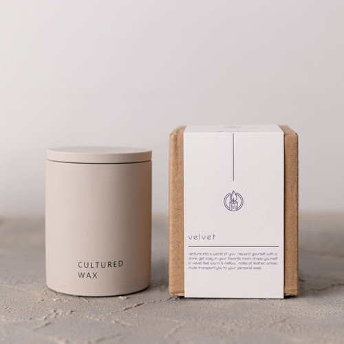Velvet Candle: Cozy Luxury | Cultured Wax