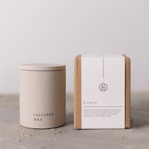 Kinetic Essential Oil Candle | Cultured Wax