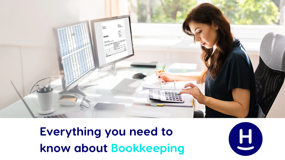 Everything you need to know about Bookkeeping.