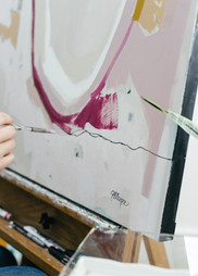 Colorful Abstract Painting | Denver | Jessica Magee Art