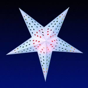 Rainbow Star Cut-Out Reversed | Chevron Trading Post