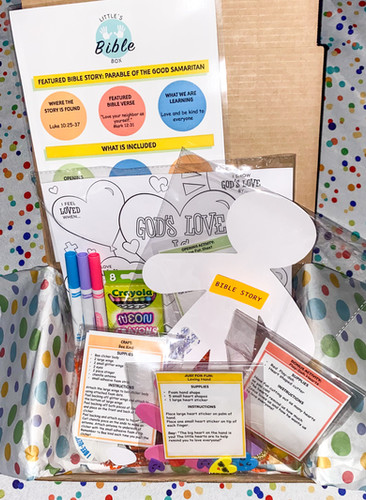 The Good Samaritan | Little's Bible Box