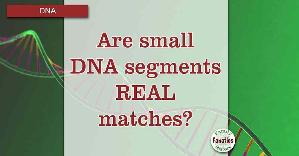How many small DNA segments are legitimate?