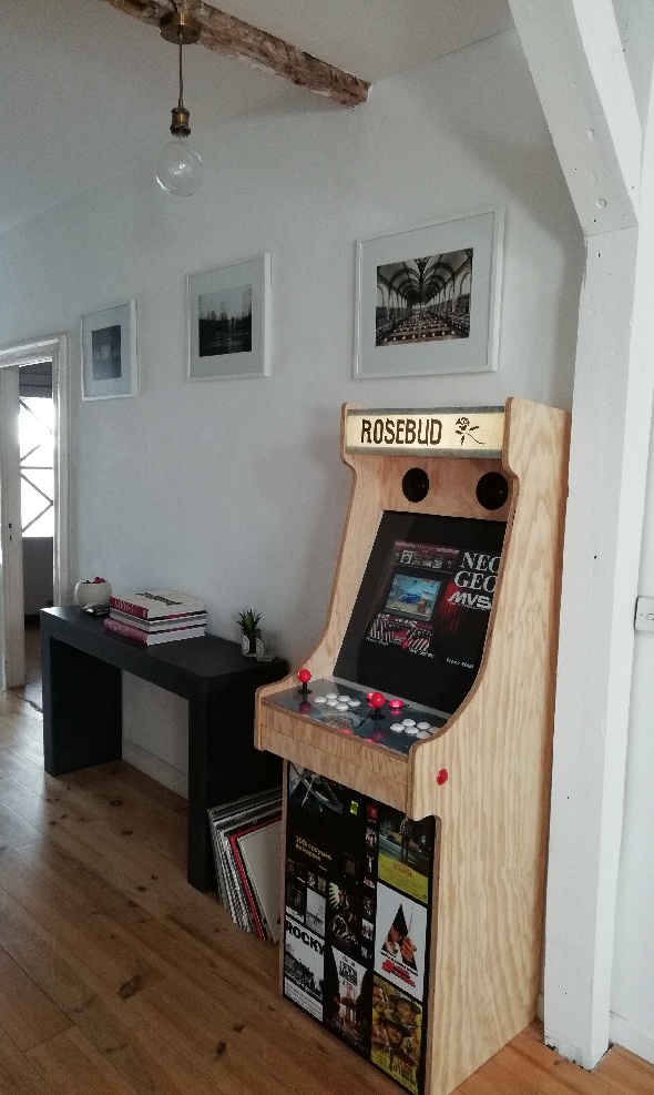 Borne d'Arcade Wood | Arcade Multi-jeux | Borne Arcade Personaliseé