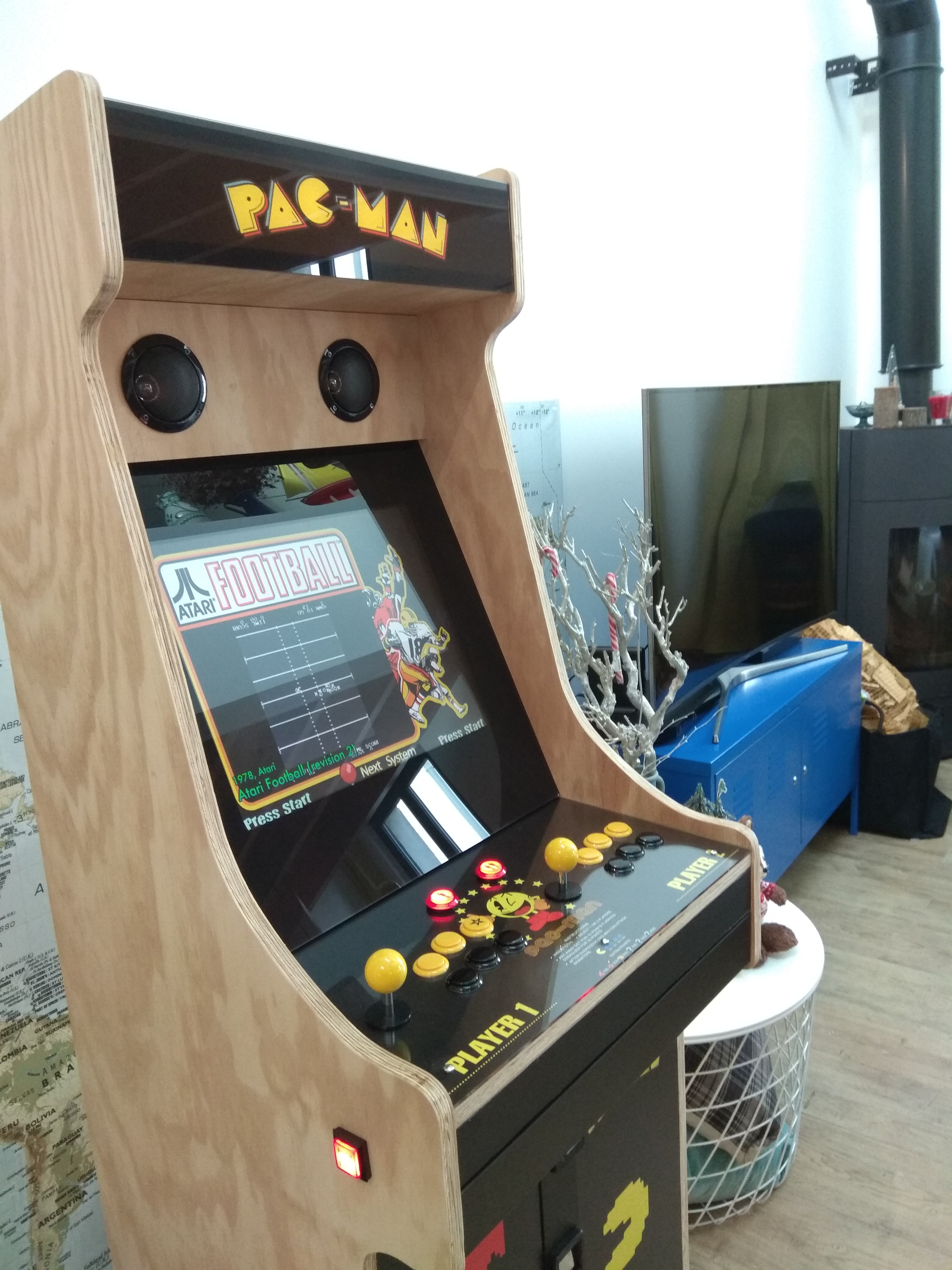 Borne d'Arcade Wood | Arcade Multi-jeux | Borne Arcade Personaliseé