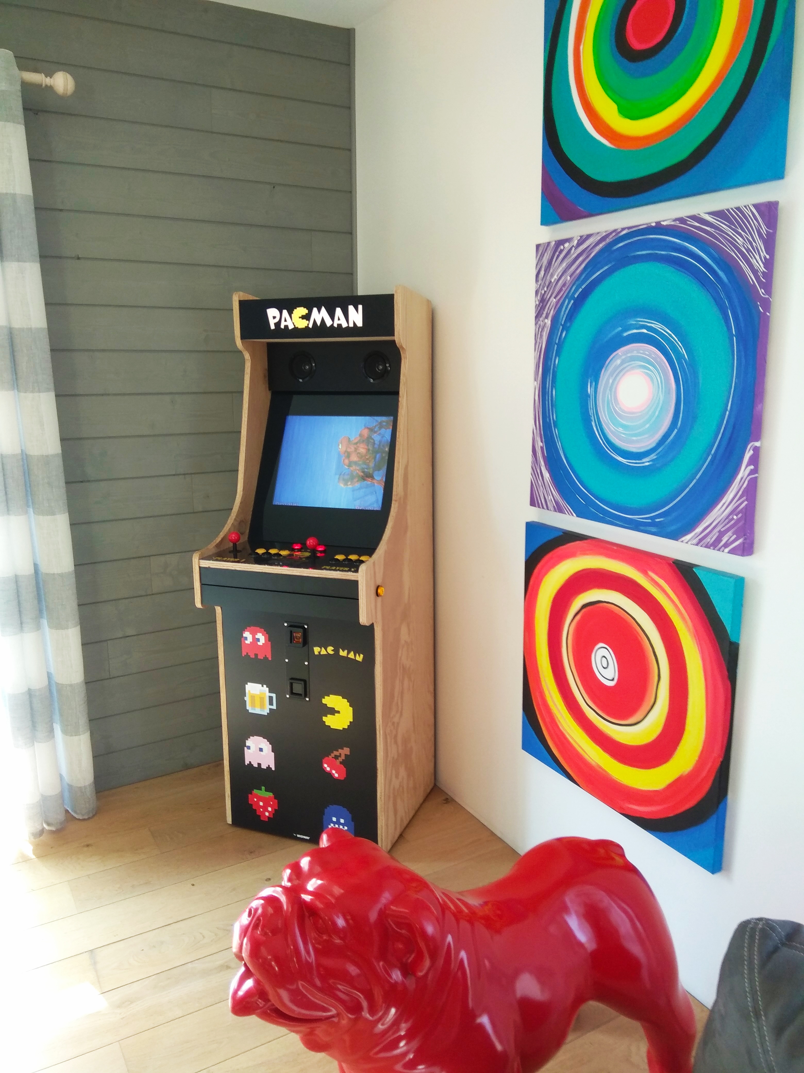 Borne d'Arcade Wood | Arcade Multi-jeux | Borne Arcade Personaliseé