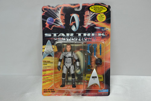 VINTAGE 1994 PLAYMATES STAR TREK GENERATIONS KIRK IN SPACESUIT ACTION ...