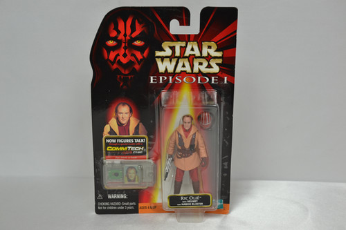 VINTAGE 1998 HASBRO STAR WARS EPISODE 1 COLLECTION 2 RIC OLIE ACTION ...