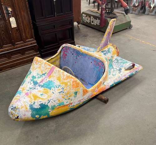 Early Carnival Plane/Spacecraft Kids Ride | DeYoungs
