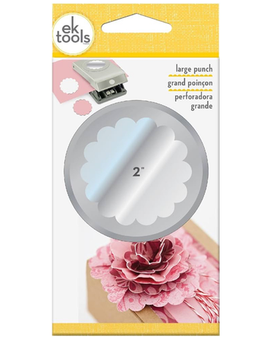 EK Tools 2 inch Scallop Circle Punch | Twilight Crafts
