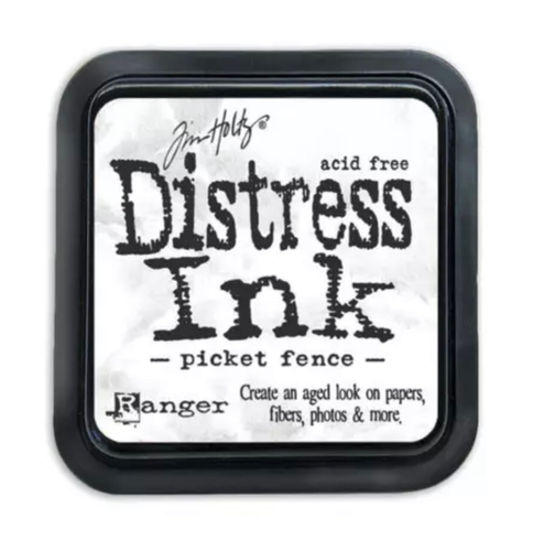 Tim Holtz Distress Ink Picket Fence | Twilight Crafts