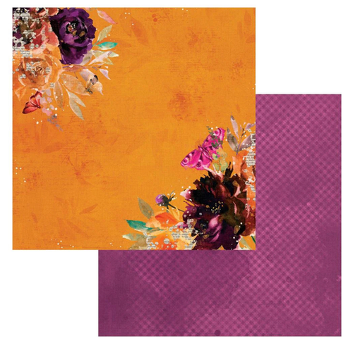 49 and Market Artoptions Spice Persimmon 12x12 | Twilight Crafts