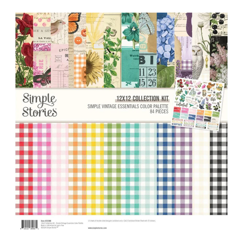 Simple Vintage Essentials Color Palette 12 x 12 Collection Kit ...