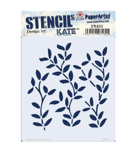 PaperArtsy Kate Crane Stencil PS453 | Twilight Crafts