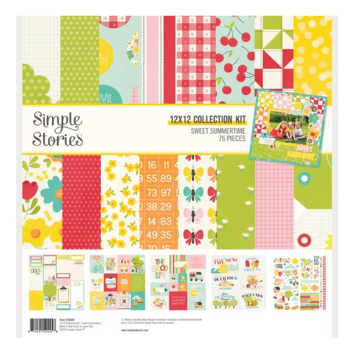 Simple Stories Sweet Summertime 12 x 12 Collection Kit | Twilight Crafts