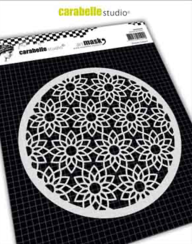 Carabelle Studio Stencil Flowers Pattern | Twilight Crafts