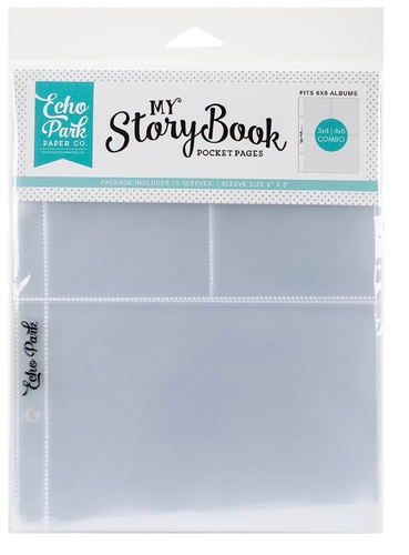 Echo Park My Story Book Pocket Pages 3x4 4x6 combo | Twilight Crafts