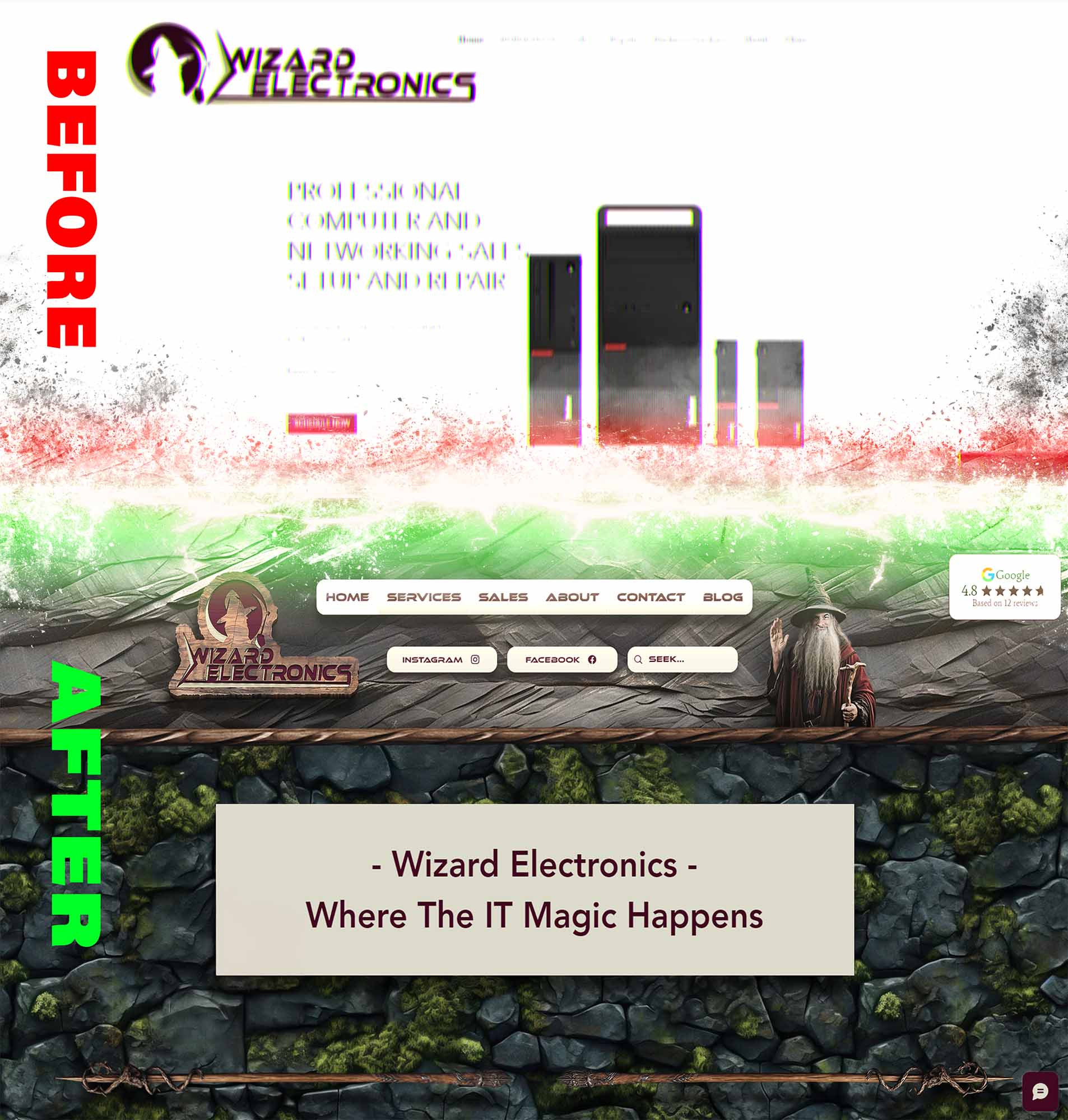 Electronics Website Re-Design