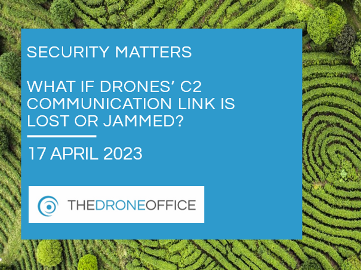 What if a drone's Command and Control C2 link is lost or jammed?