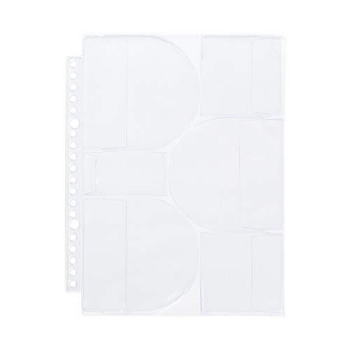 Selectable Pocket Series Refill - A5 Wide 6 Pockets 2 Sheets (Mini ...