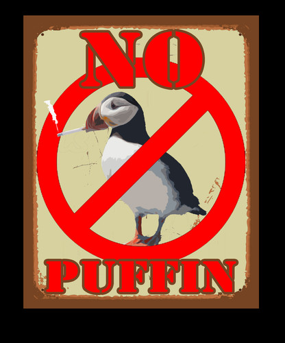 No Puffin | tinsignshoppe