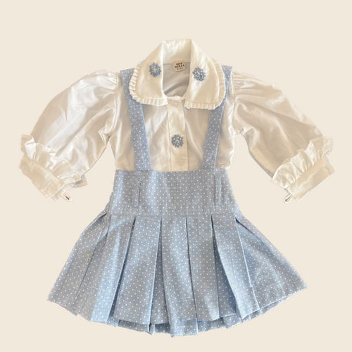 Old school pinafore dress | Miraa