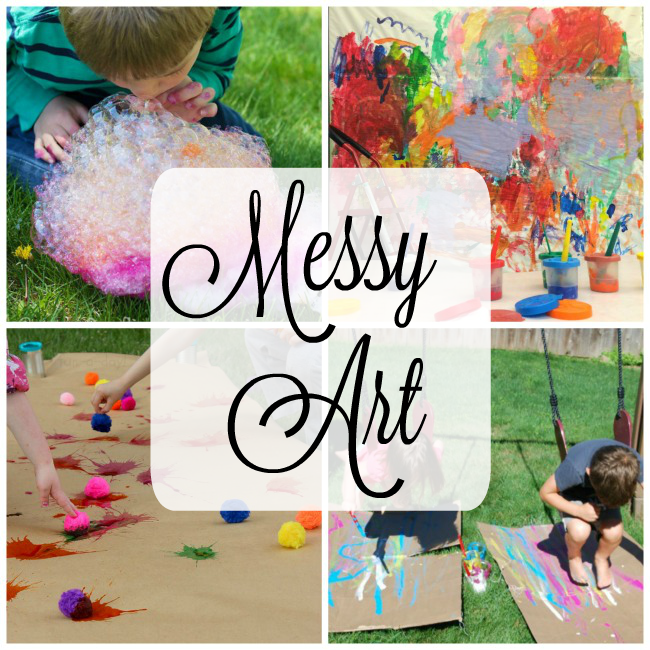 Messy Art In The Park Waterdown